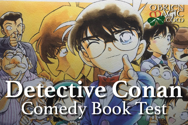 Detective Conan Comedy Book Test by Michael O'Brien | theory11